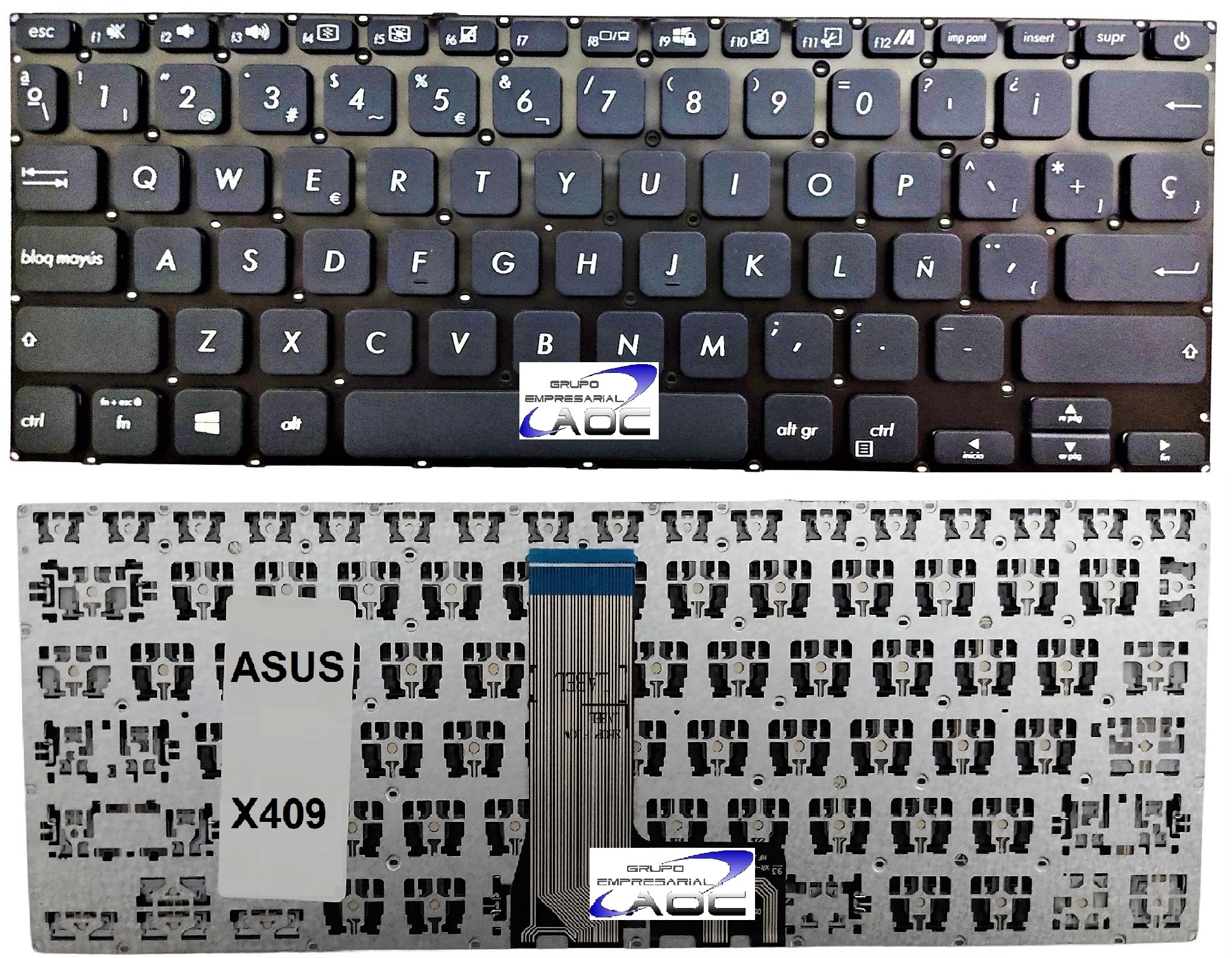 TECLADO ASUS X409 | Grupo empresarial AOC