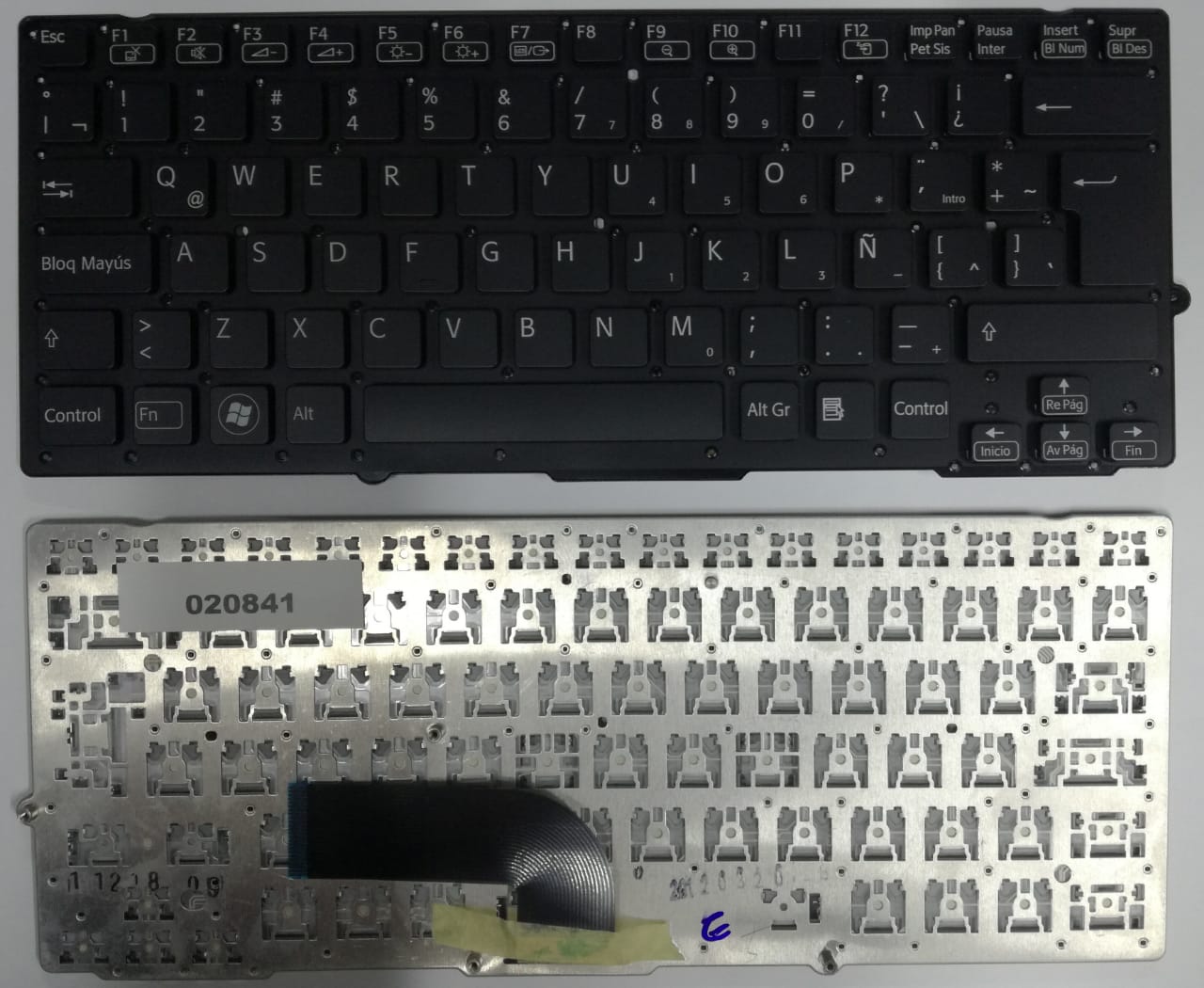 TECLADO SONY VPCSA NEGRO SIN MARCO | Grupo empresarial AOC