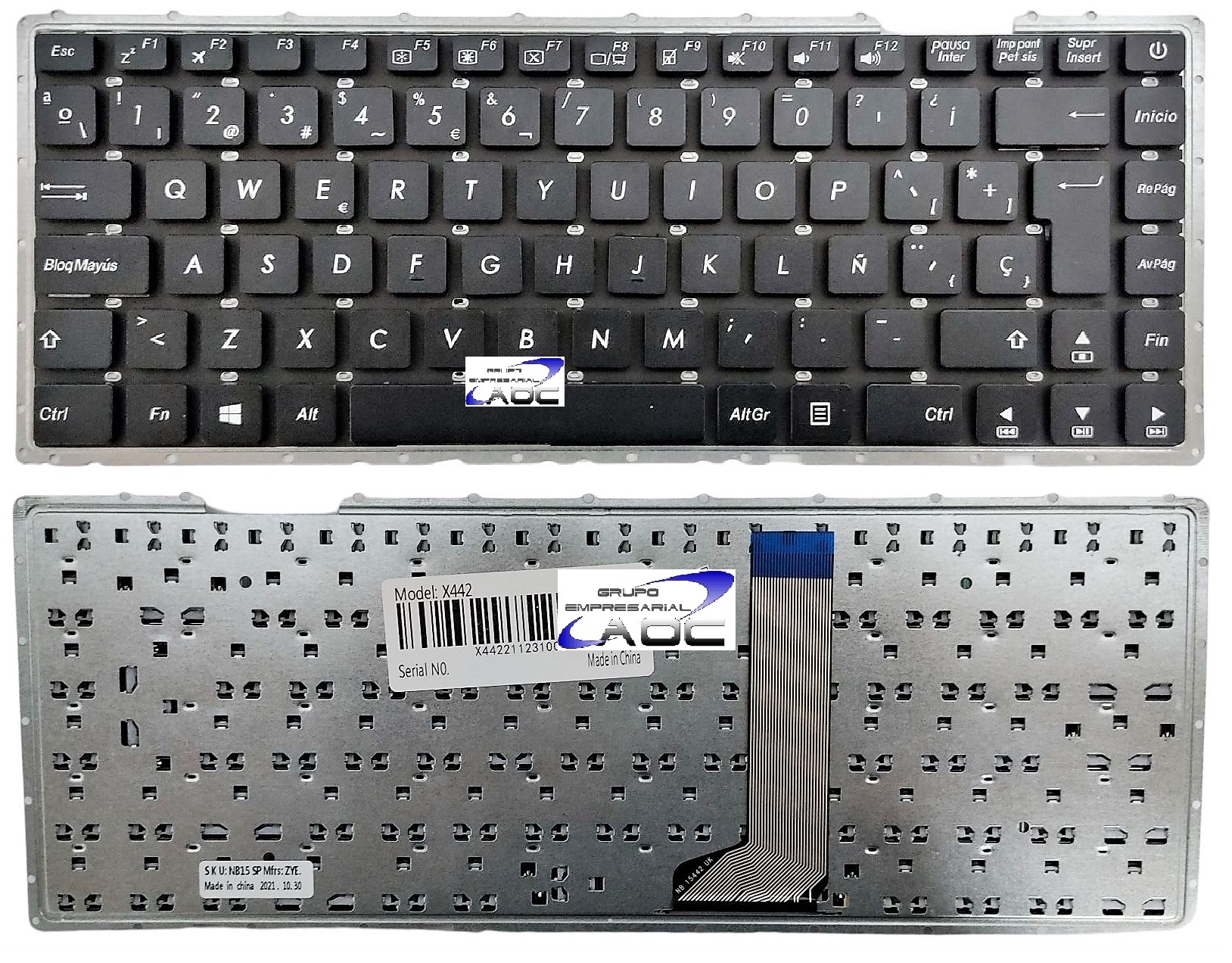TECLADO ASUS X442 | Grupo empresarial AOC