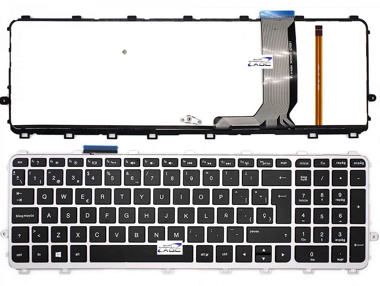 TECLADO HP ENVY 15-J000 MARCO RETRO | Grupo empresarial AOC